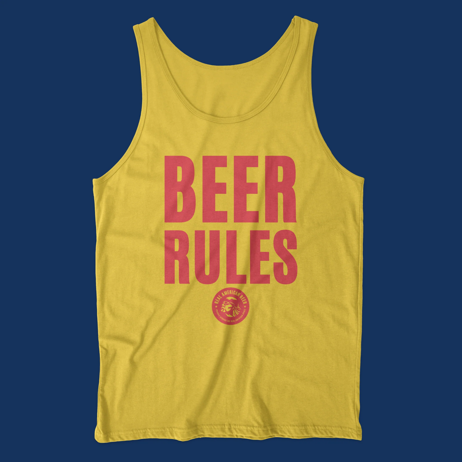 Beer Rules Tank | Real American Beer